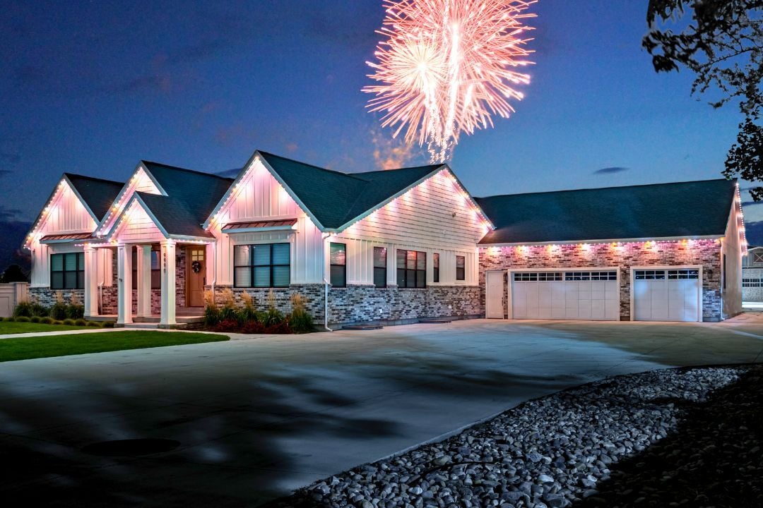 Permanent New Year's Lighting | Programmable Color-Changing Lights