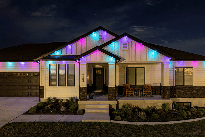 Permanent Holiday Lighting | Programmable Christmas Lights