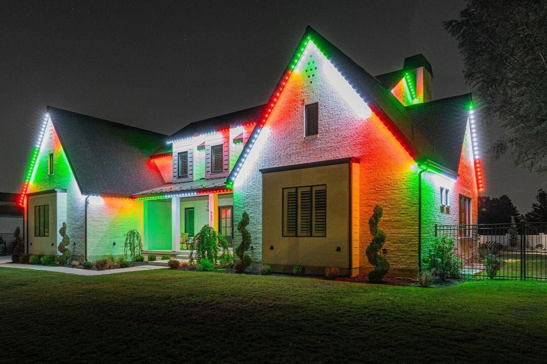 Permanent Christmas Lighting | Programmable Color-Changing Lights