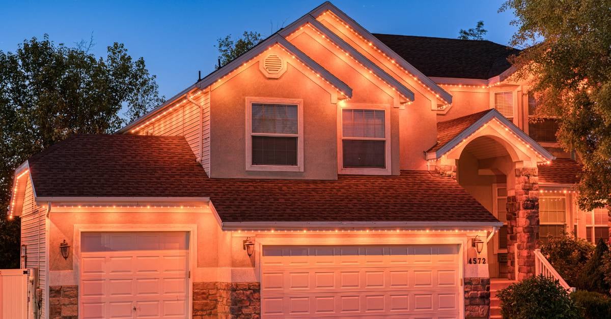 Outdoor Decorating Lighting Ideas For Thanksgiving | LED House Lights