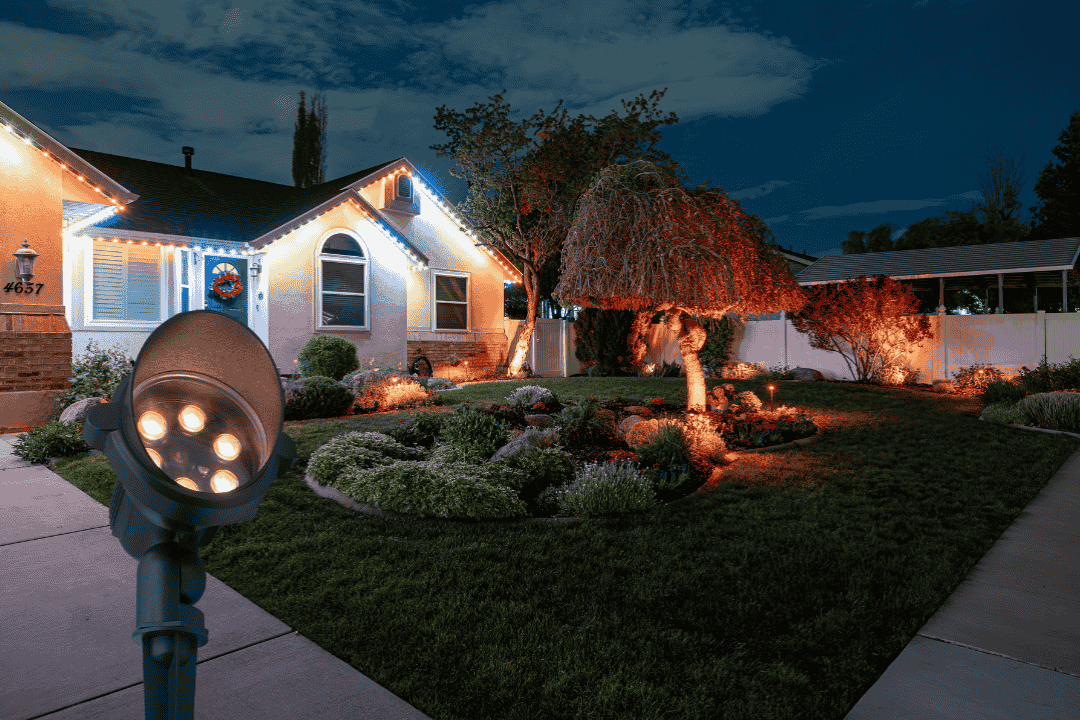 Color Changing Outdoor Lighting | LED Bright Landscape Lights | Trimlight